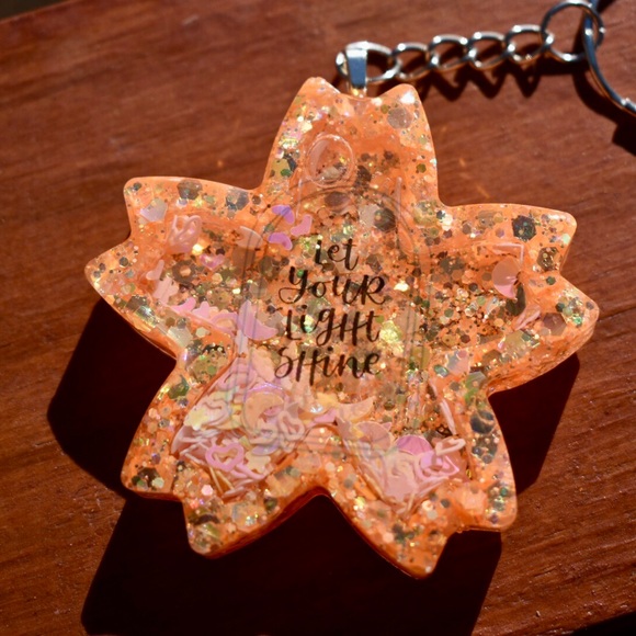 Accessories | Handmade Sakura Flower Christian Shaker Charm | Poshmark